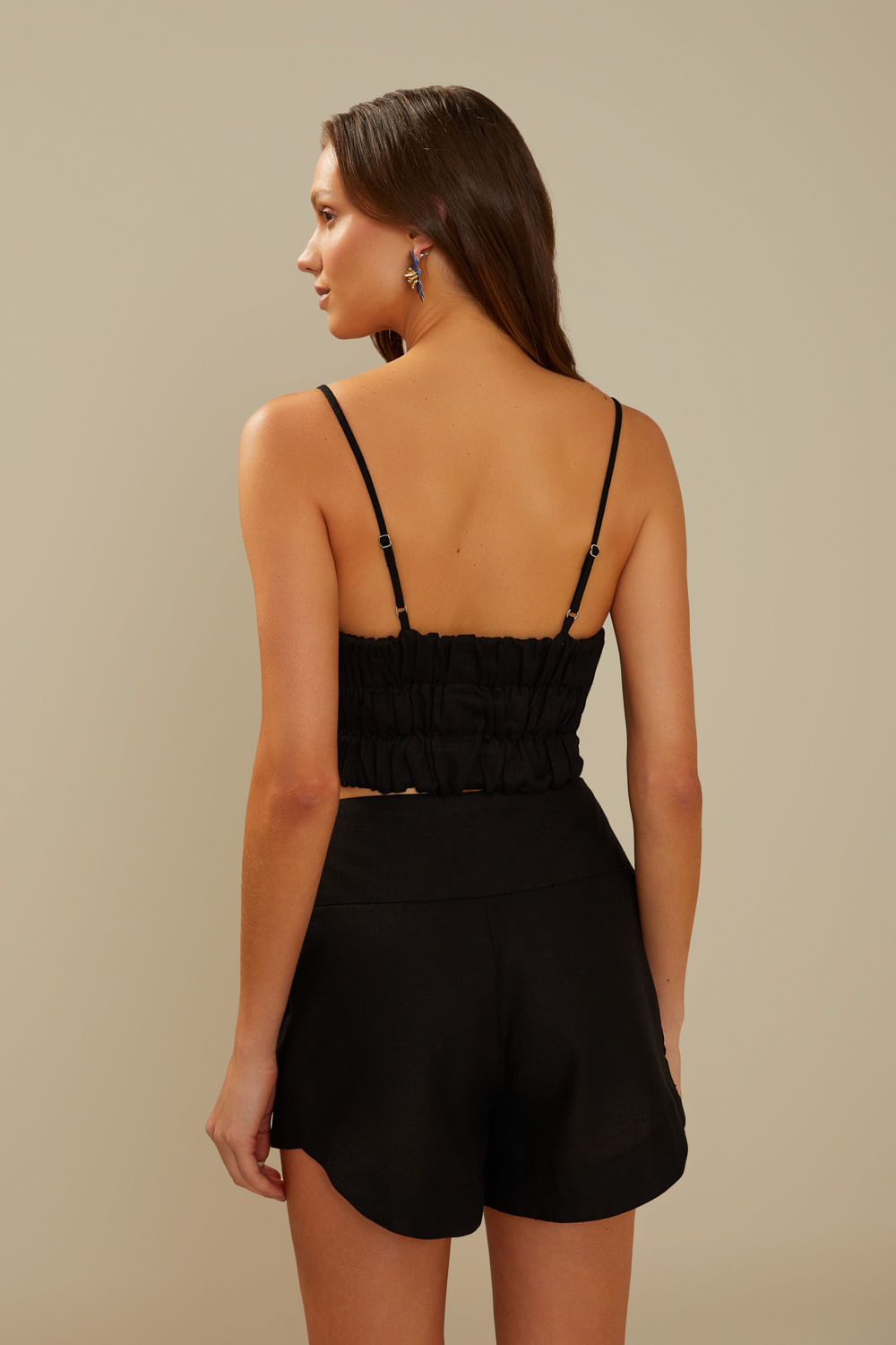 Short Pala Larga Linho - 02041888 - Ohboy